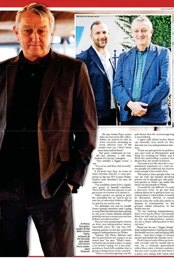 From anarcho-punk to Senedd power broker: Anthony Slaughter’s journey ...