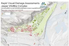 Jasper damage map reveals the extent of fire's destructio­n - PressReader