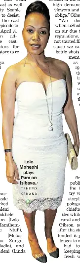 Curtain falls on much-loved drama Isibaya - PressReader