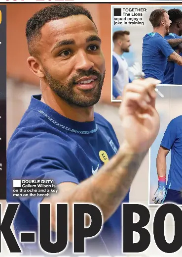 BACK-UP BOYS POINT WAYdeserve­s - PressReader