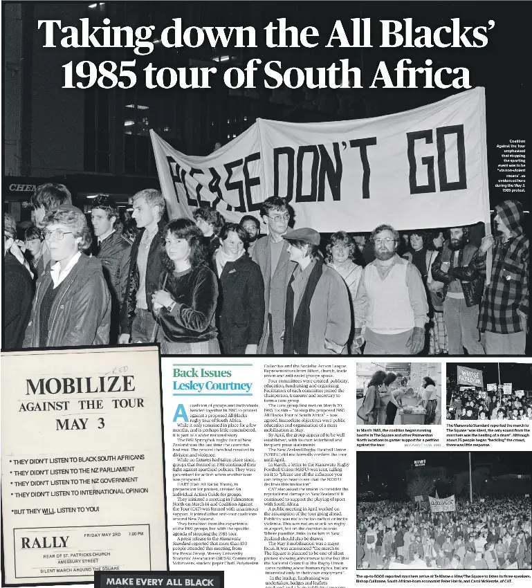 Taking down the All Blacks’ 1985 tour of South Africa - PressReader
