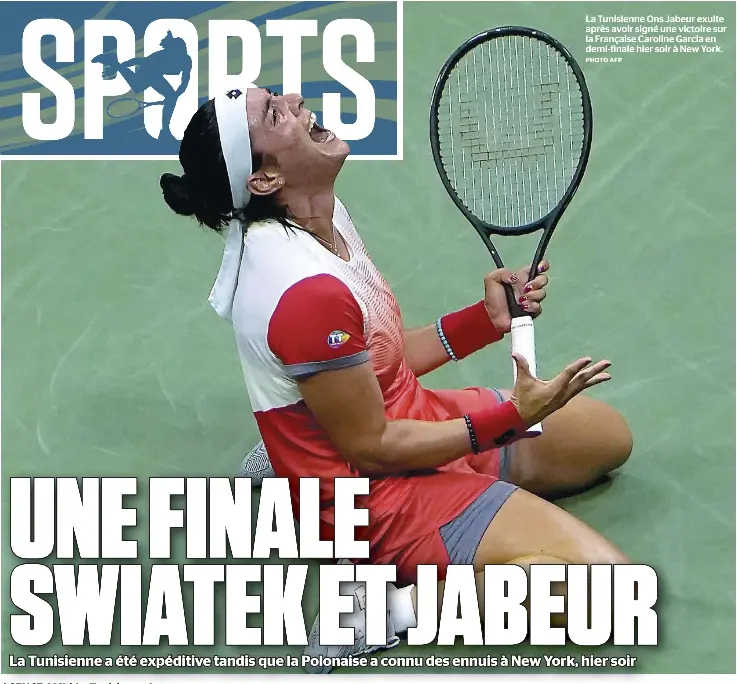 UNE FINALE SWIATEK ET JABEUR - PressReader