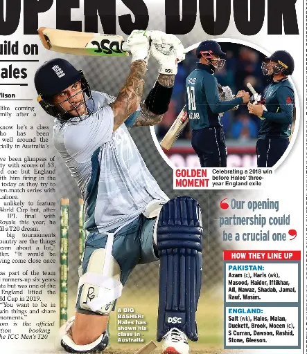 JOS OPENS DOOR - PressReader