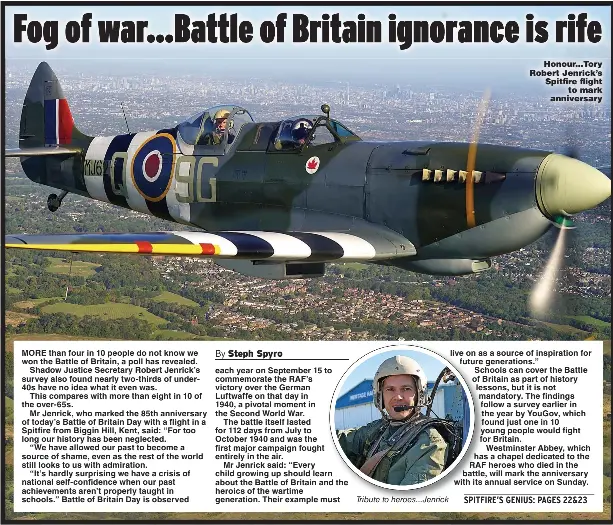 Fog of war... Battle of Britain ignorance is rife - PressReader