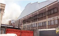 Paramount warehouse catches fire - PressReader
