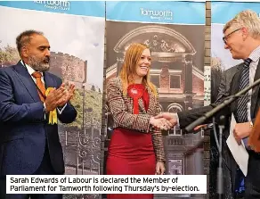 ‘ASTONISHIN­G’ WIN IS HAILED BY MP - PressReader