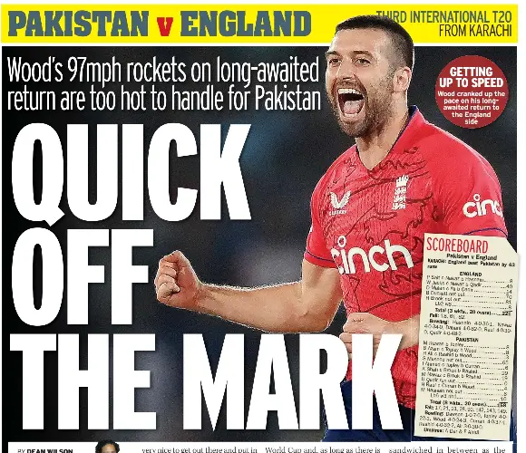 QUICK OFF THE MARK - PressReader