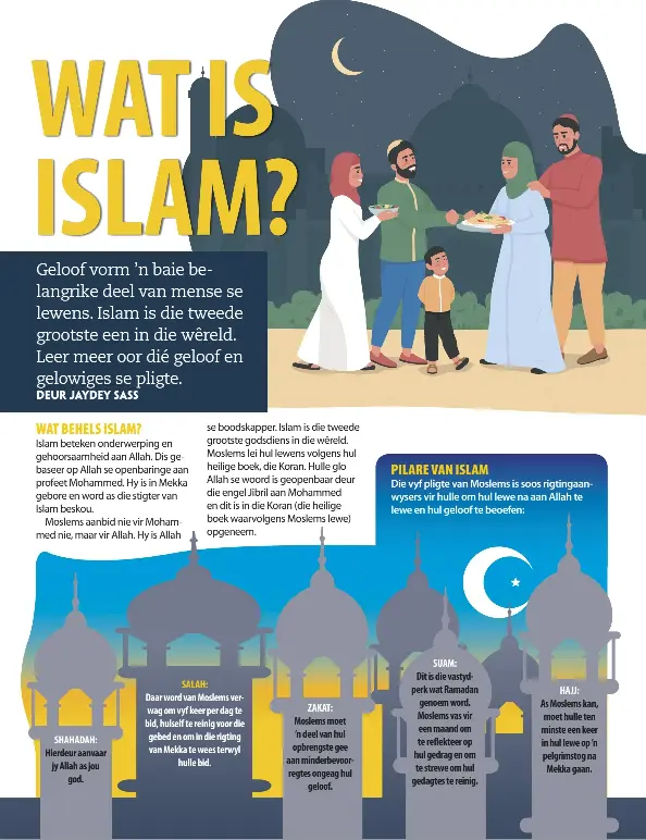 Jou kind en skool: Leer meer oor Islam - PressReader