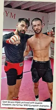 Bruce punching hero in fight build up - PressReader