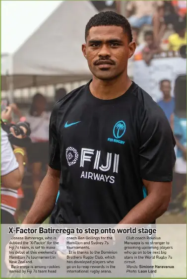 X-Factor Batirerega to step onto world stage - PressReader