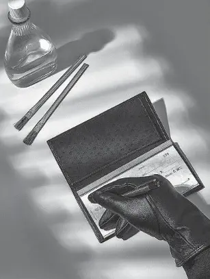 THIEVES LOVE THAT PEOPLE CAN’T STOP WRITING PAPER CHECKS - PressReader