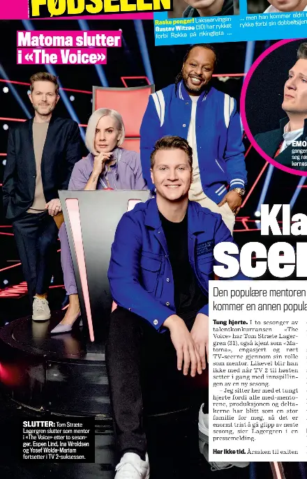 Klart for sceneskift­e - PressReader