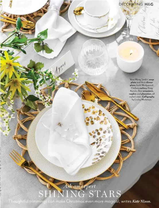 Ask An Expert Stylist and designer Kate Nixon shares her tips on creating a sparkling, alfresco ...