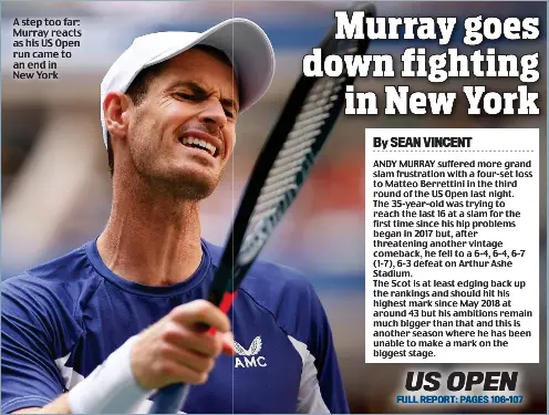 Murray goes down fighting in New York - PressReader
