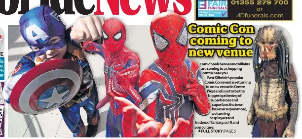 Comic Con coming to new venue - PressReader