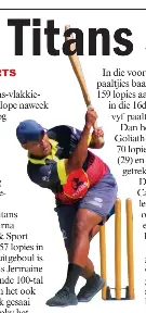 ODN Titans speel klaar met George - PressReader