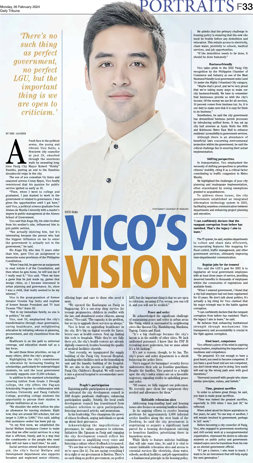 VICO’S VISION - PressReader