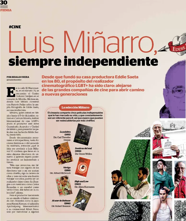 Luis Miñarro, siempre independie­nte - PressReader
