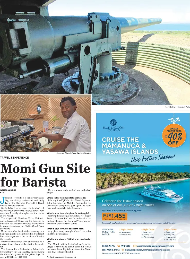 Momi Gun Site for Barista - PressReader