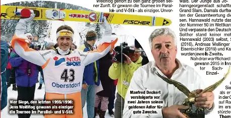 Sechsmal ganz oben und der ewige Hannawald-Fluch - PressReader