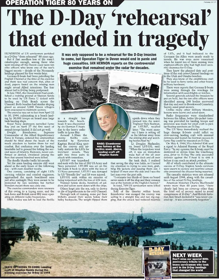The D-day ‘rehearsal’ that ended in tragedy - PressReader