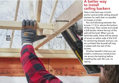 A better way to install ceiling backers - PressReader