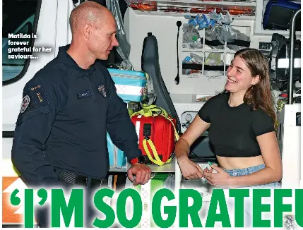 ‘I’M SO GRATEFUL THEY SAVED ME’ - PressReader