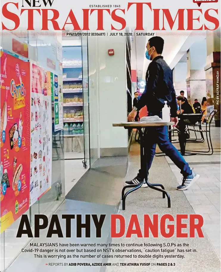 APATHY DANGER - PressReader