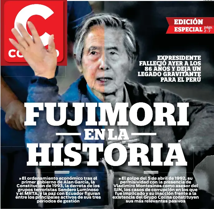 FUJIMORI EN LA HISTORIA - PressReader