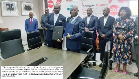 CBZ Bank secures US$20m from TDB - PressReader