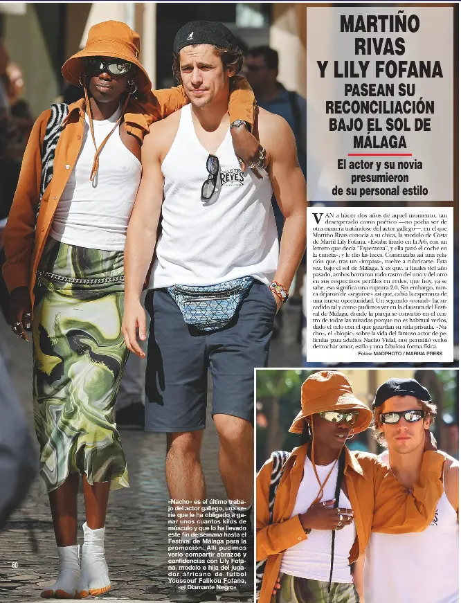 MARTIÑO RIVAS Y LILY FOFANA PASEAN SU RECONCILIA­CIÓN BAJO EL SOL DE ...