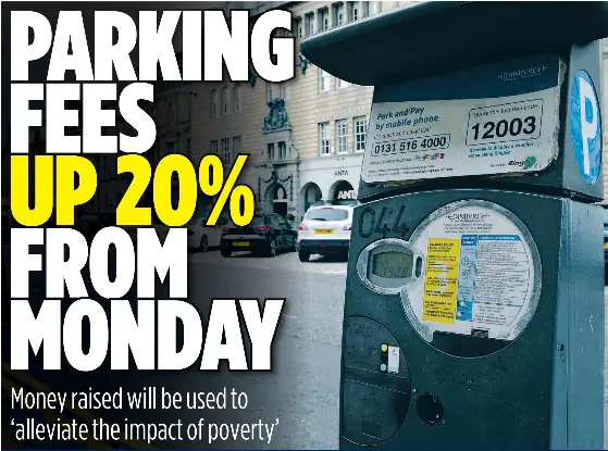 PARKING FEES UP 20% FROM MONDAY - PressReader