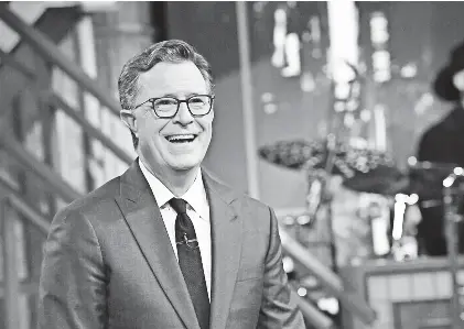 Colbert leans on comic friends after ‘Late Show’ axing - PressReader