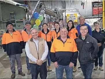 Charlie Carp unveil bottling line machine - PressReader