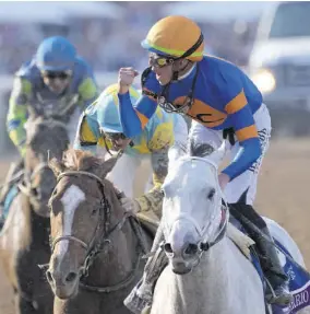 White Abarrio wins $6-m Breeders’ Cup Classic, trainer Rick Dutrow back ...