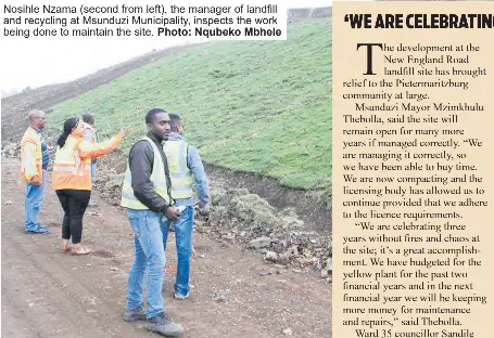 New England Road landfill site brought back from brink of collapse following mismanagem­ent ...