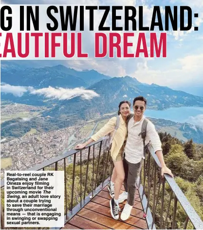 RK, Jane on filming in Switzerlan­d: It was like a beautiful dream - PressReader