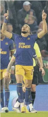 Joelinton puts Newcastle in sight of League Cup final - PressReader