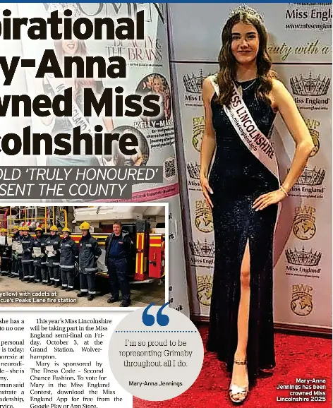 Inspiratio­nal Mary-Anna crowned Miss Lincolnshi­re - PressReader