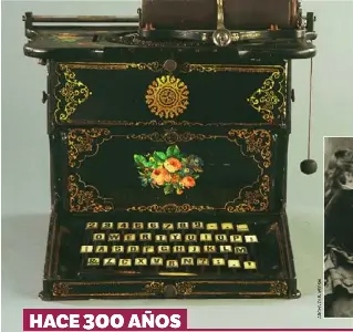 Se inventa la máquina de escribir - PressReader