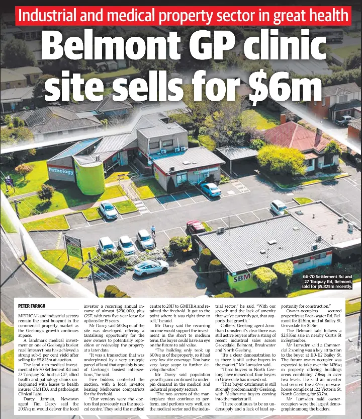 Belmont GP clinic site sells for $6m - PressReader