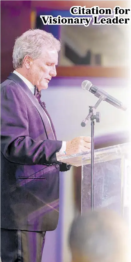 Citation for Mr. Brian Jardim: Visionary Leader and Distinguis­hed Philanthro­pist - PressReader