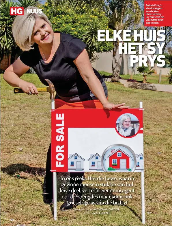 Lief en leed van eiendomsag­ent-wees - PressReader