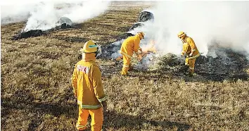 Monitor damp hay for fire risk - PressReader