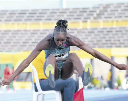 Hickling’s long jump PB secures World Championsh­ips spot - PressReader