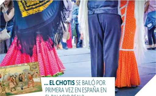 EL CHOTIS SE BAILÓ POR PRIMERA VEZ EN ESPAÑA EN EL PALACIO REAL ...