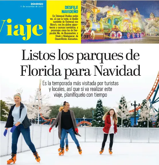 Listos los parques de Florida para Navidad - PressReader