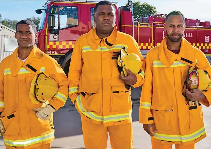 Fijians Praised for Serving with Victoria Fire Authority - PressReader