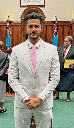 Rinesh Sharma is the Youngest Elected MP - PressReader