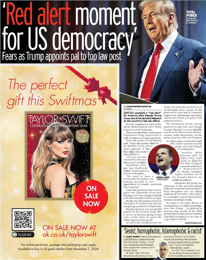 ‘Red alert moment for US democracy’ - PressReader